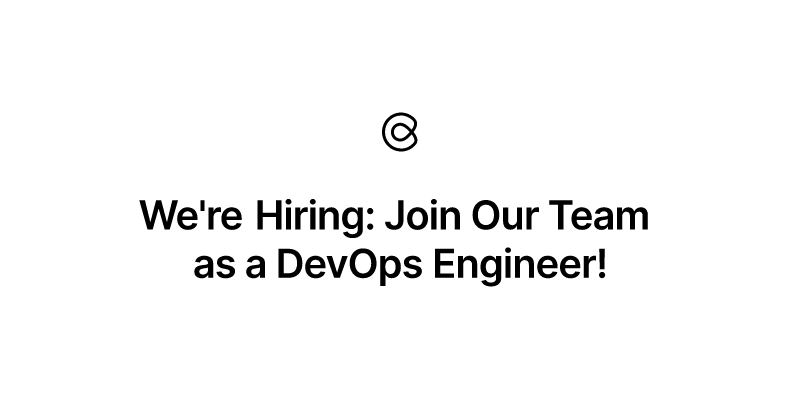 We're Hiring: Join Our Team as a DevOps Engineer! | Cortex